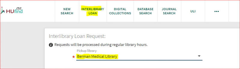 Interlibrary Loan | The Library Authority